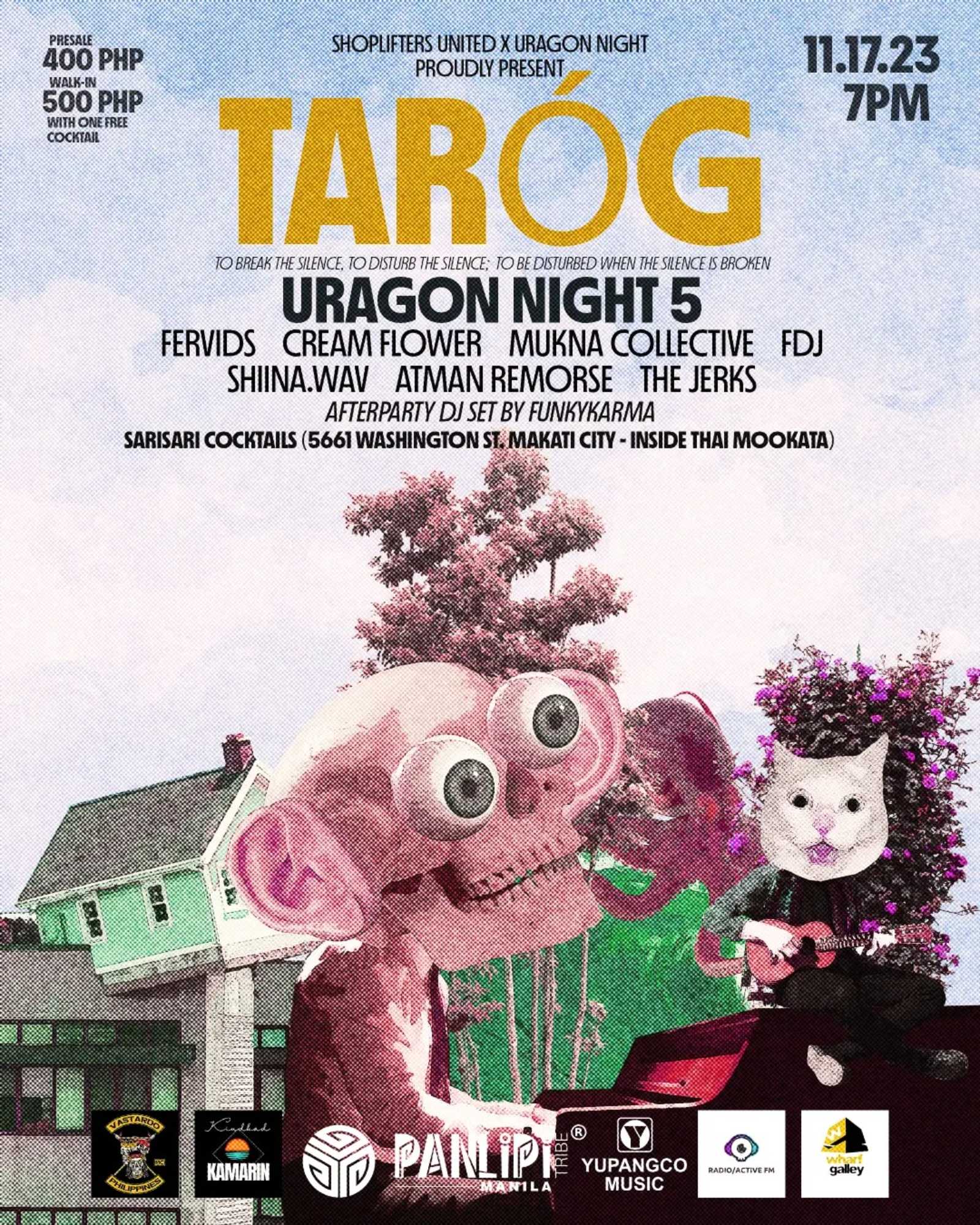 Bicolano Musicians Bring Party To Manila In Uragon Night 5
