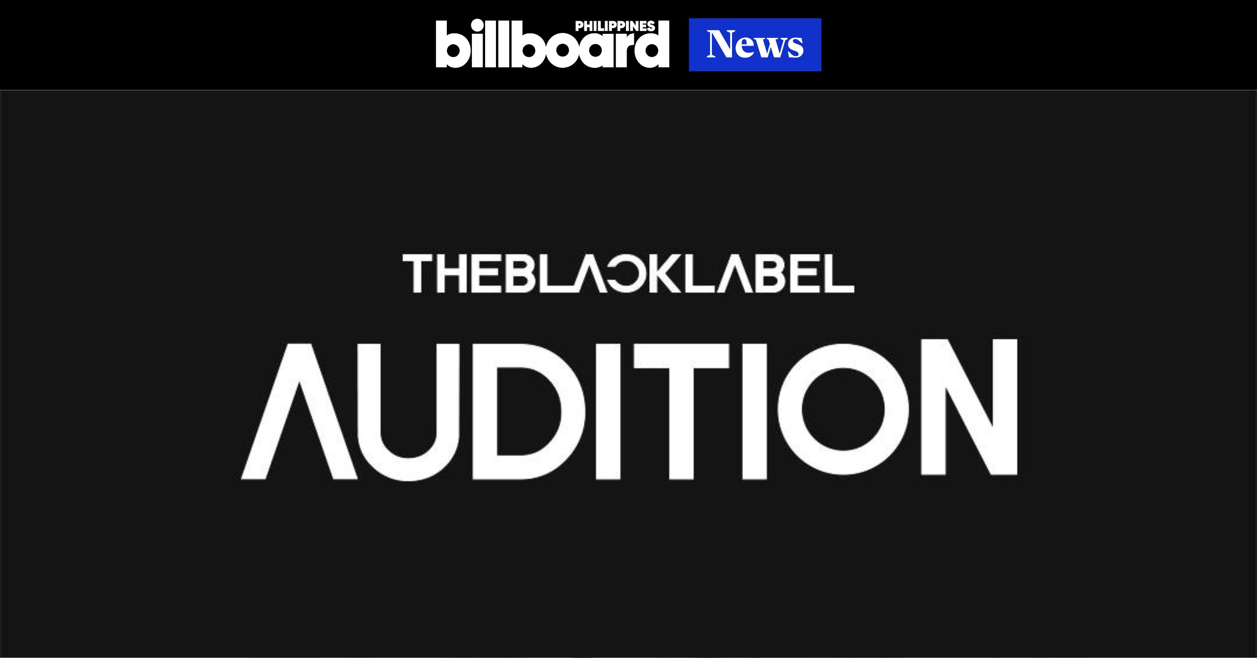 Here's How You Can Audition For THE BLACK LABEL