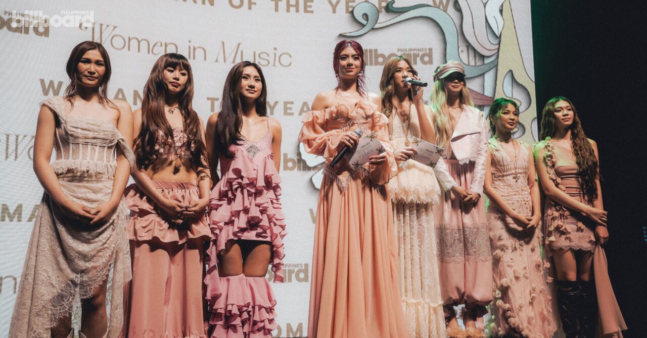 BINI Present Regine Velasquez-Alcasid With Woman Of The Year At ...