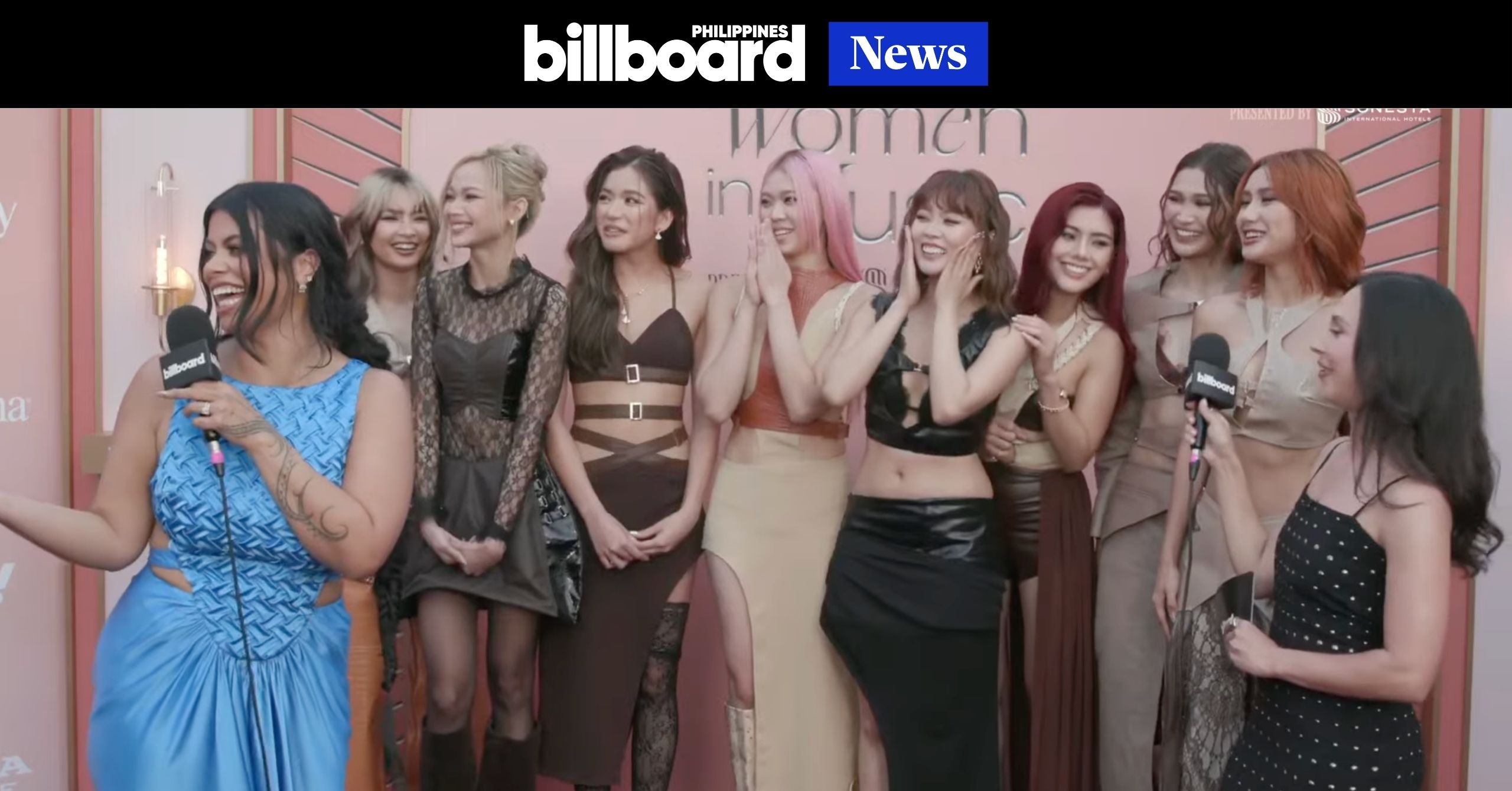 BINI Grace The Red Carpet At Billboard Women In Music 2026