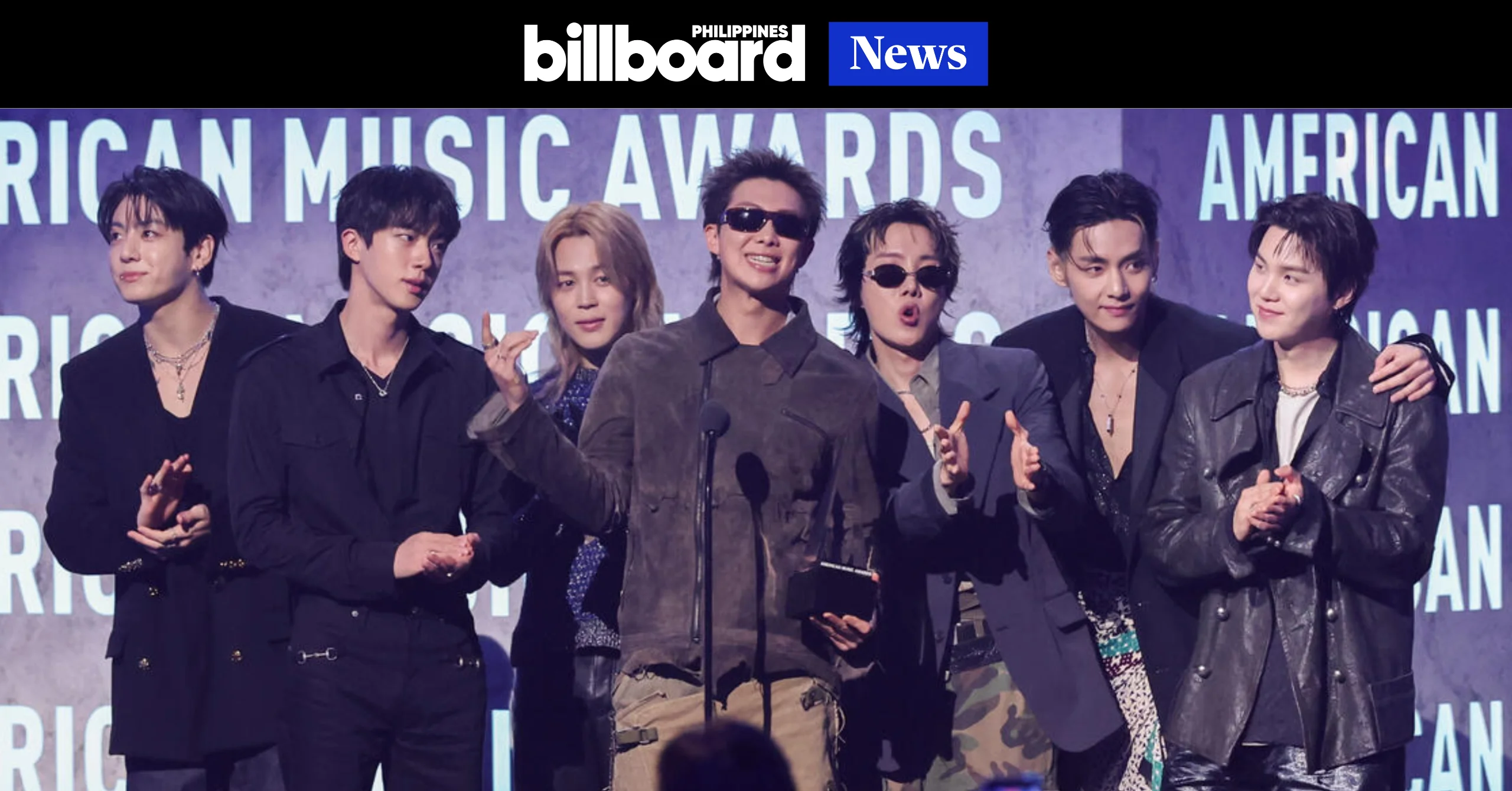 BTS, KATSEYE, sombr Win Big At The 2026 American Music Awards